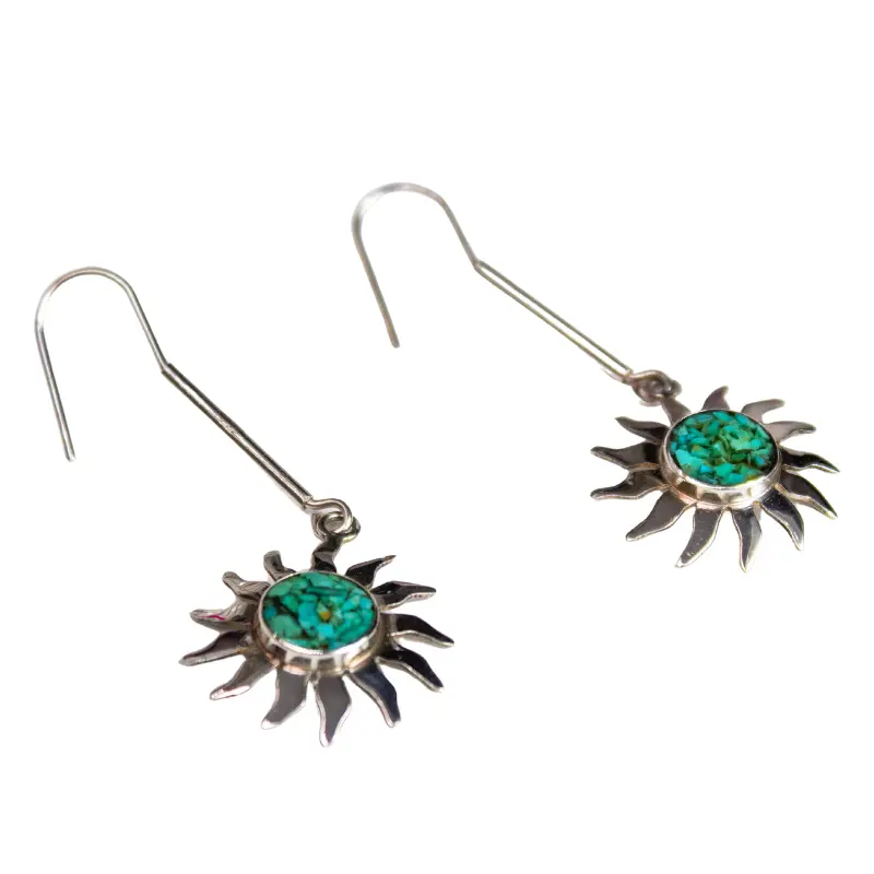 AROS SOL PLATA 925 - Boutique Sophi